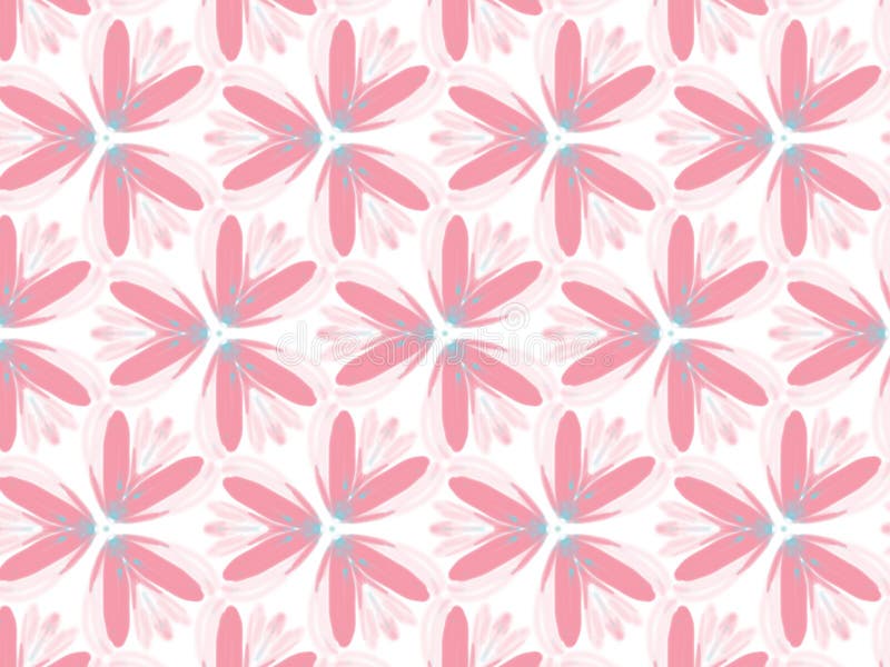 Floral Pattern, Vintage Geometric Pattern. Retro Style and Aesthetic ...