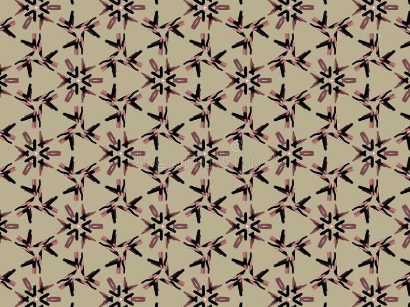 Floral Pattern, Vintage Geometric Pattern. Retro Style and Aesthetic ...