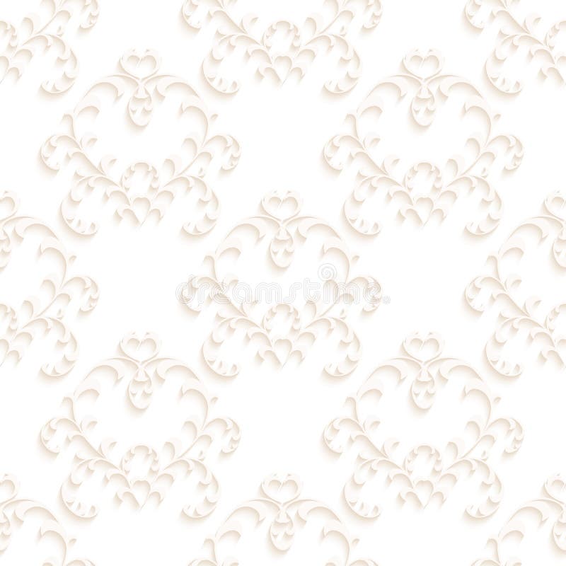 Floral Pattern Wallpapers in the Style of Baroque . Modern Texture ...