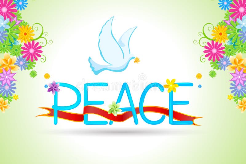 Hope, Peace, Joy stock illustration. Illustration of post - 26123191