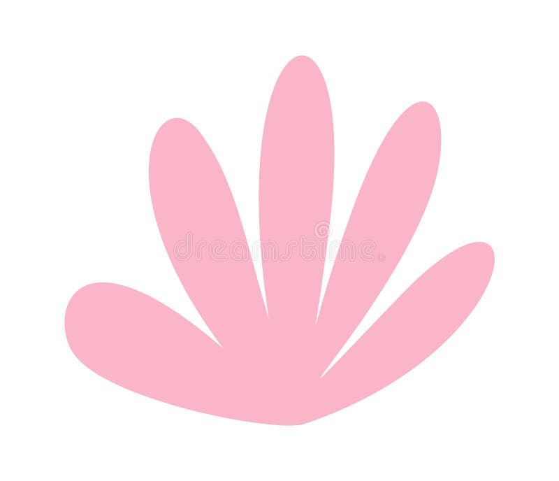 Floral Print Design Simple Element Stock Vector - Illustration of ...