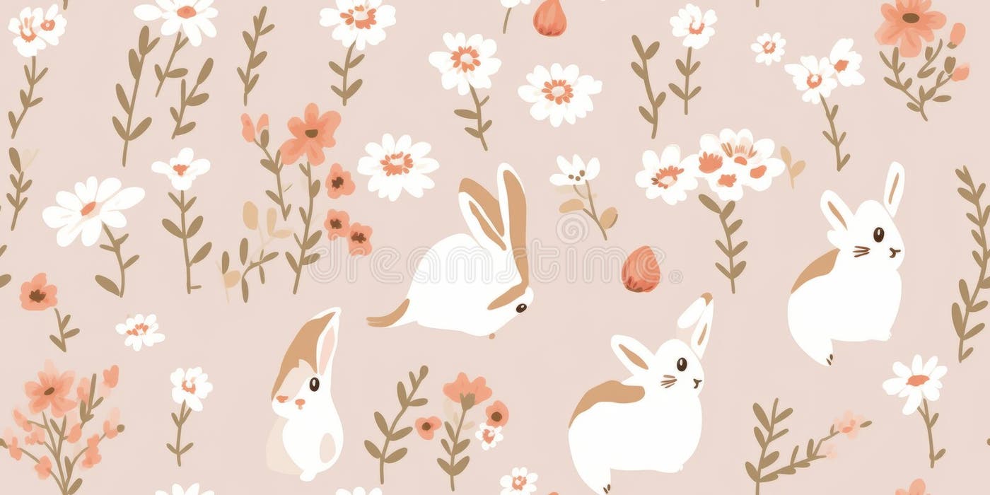 Rabbit Repeat Pattern Stock Illustrations – 6,690 Rabbit Repeat Pattern ...