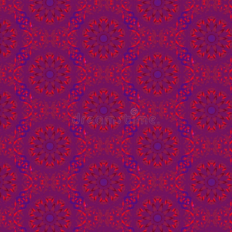 Floral Red Seamless Pattern Eps Textile Stock Illustration ...