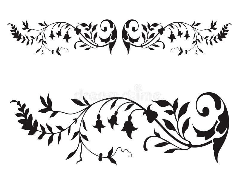 Floral Renaissance Vector stock vector. Illustration of creep - 2228032