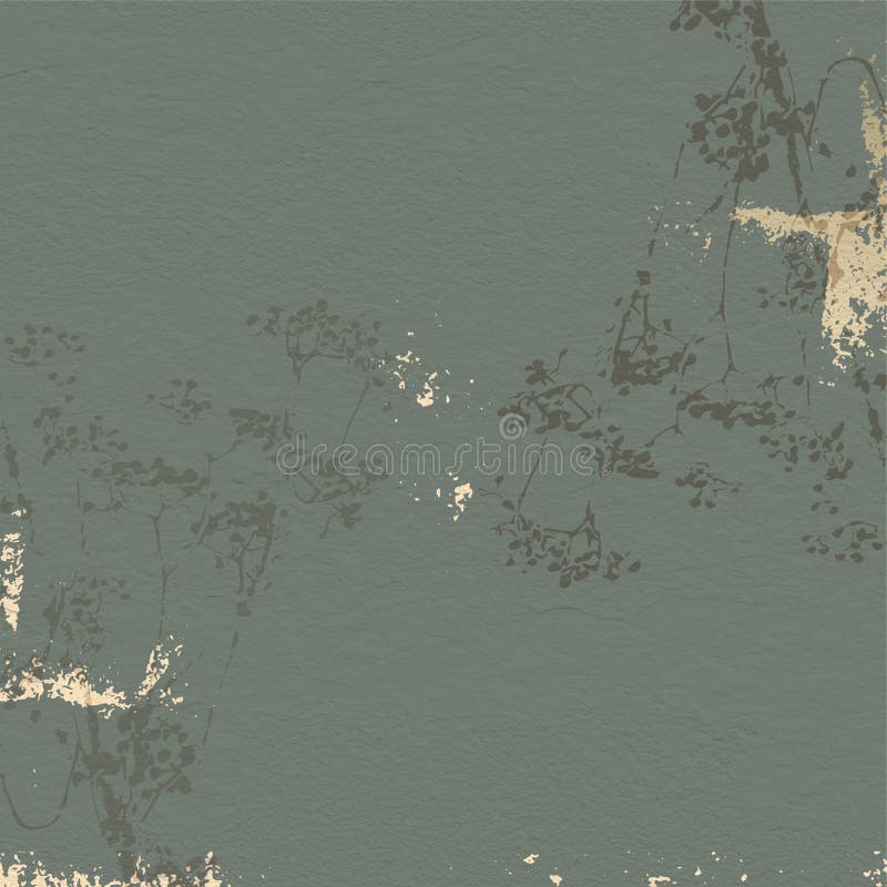 Floral Rustic Background with Hand Drawn Doodle Flowers and Botanical ...