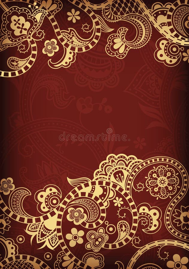Floral Scroll Background Stock Illustrations – 96,508 Floral Scroll ...
