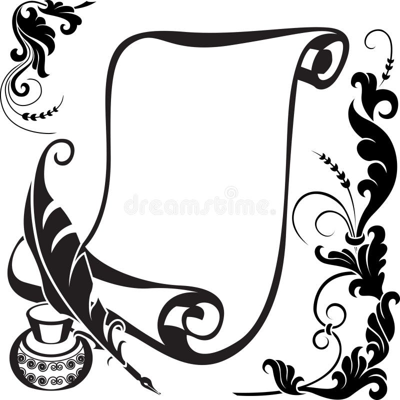 Floral Paper stock vector. Illustration of grungy, decoration - 14034243