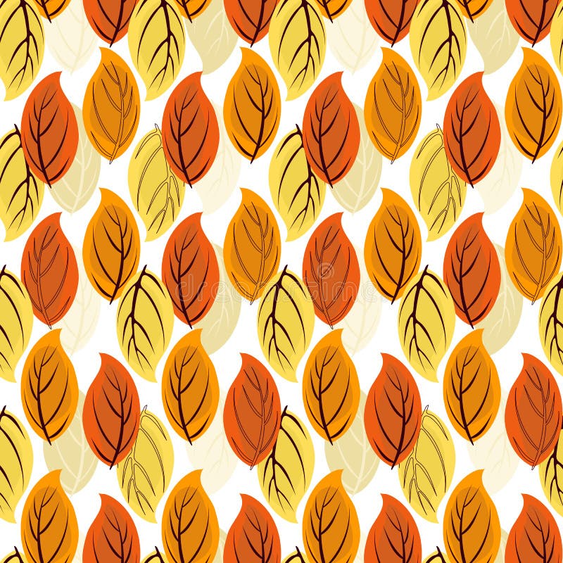 Floral Seamless Autumn Pattern Picture. Image: 15666562