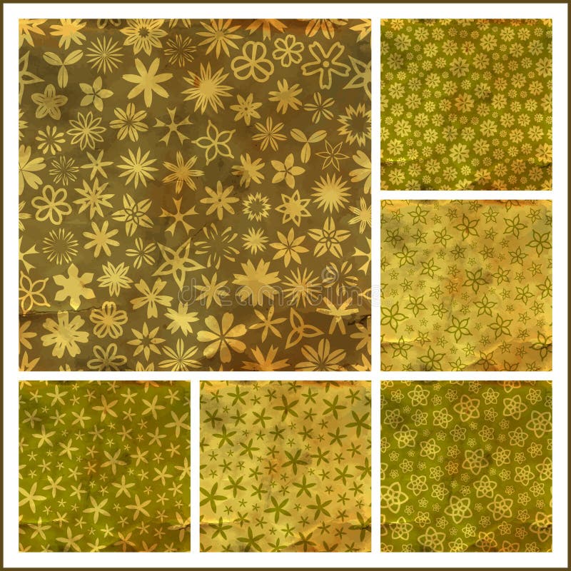 Floral Seamless Background. Stock Vector - Illustration of background ...