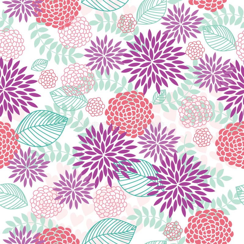 Floral bitmap background stock illustration. Illustration of flower ...