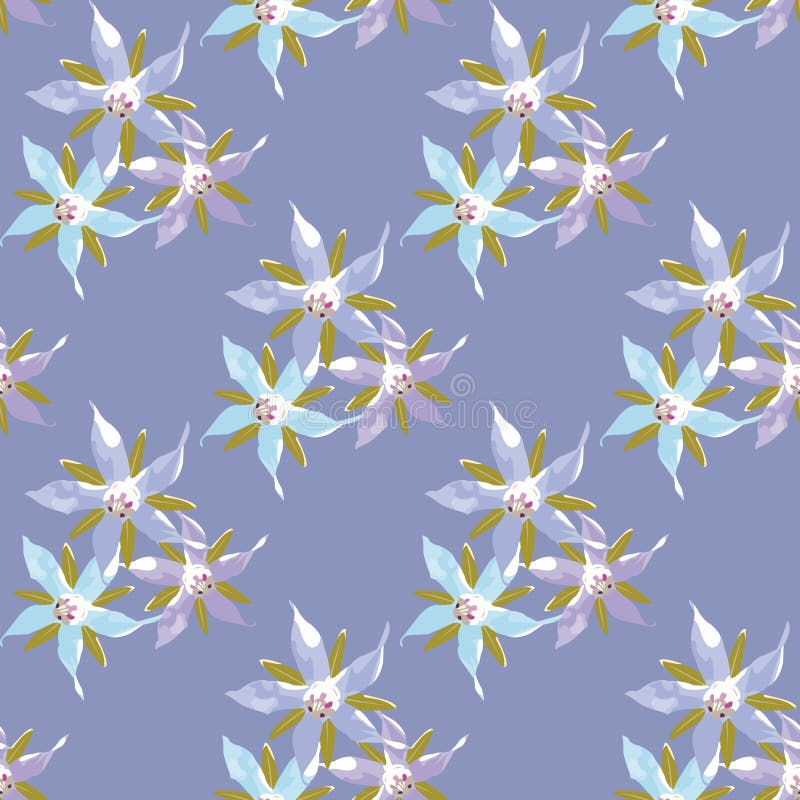 Floral seamless pattern stock vector. Illustration of decor - 99281323