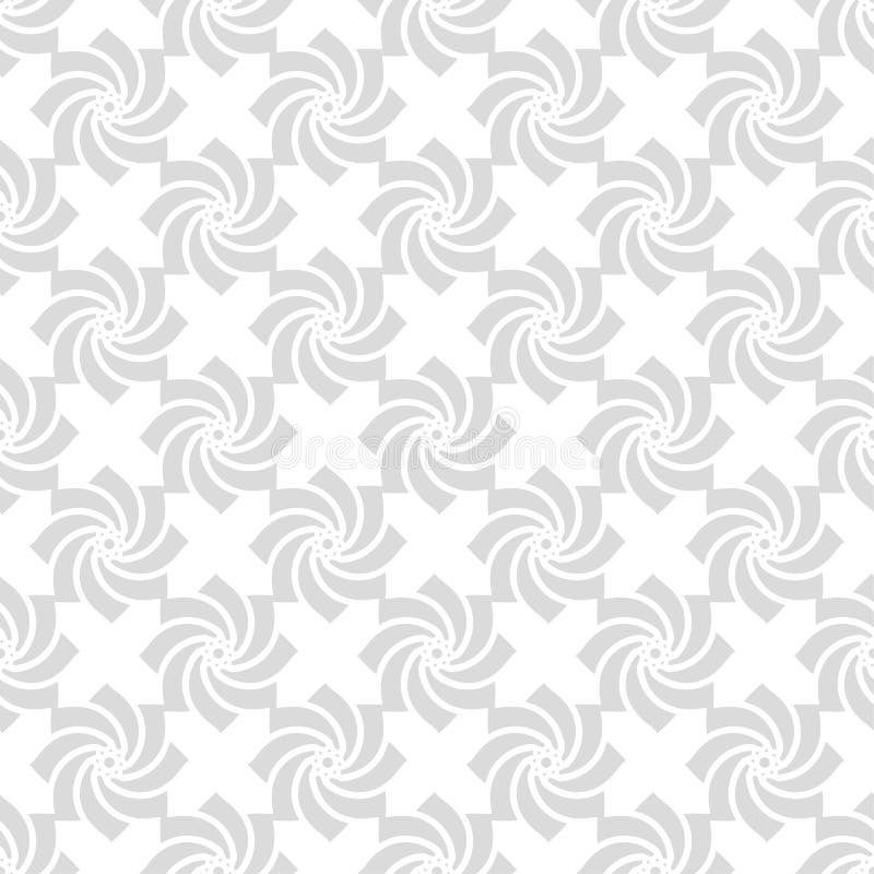 Floral Seamless Pattern. Light Gray Wallpaper Background Stock Vector ...