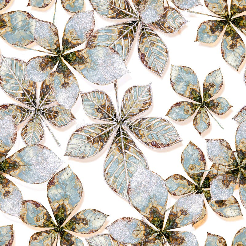 Floral Seamless Pattern with Plastic Warp Isolated Paper Design for ...