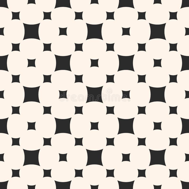 Floral Seamless Pattern, Smooth Rounded Squares. Stock Vector ...