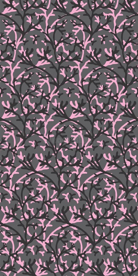 Floral Seamless Pattern Vector Image CDR X6 Stock Vector - Illustration ...