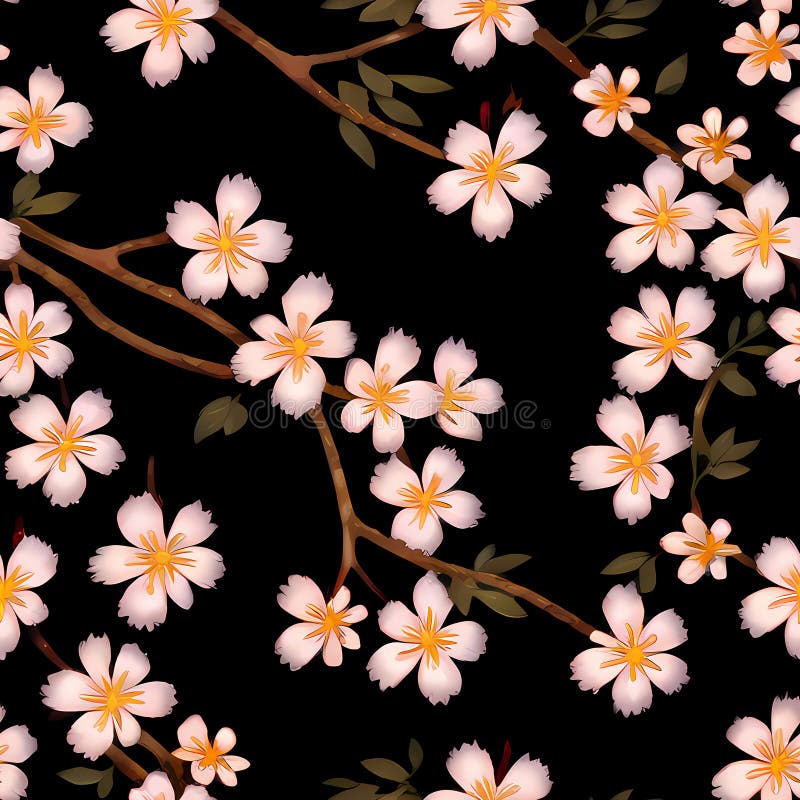 Floral Seamless Repeat Pattern Design Flowers for Textile Design Fabric ...