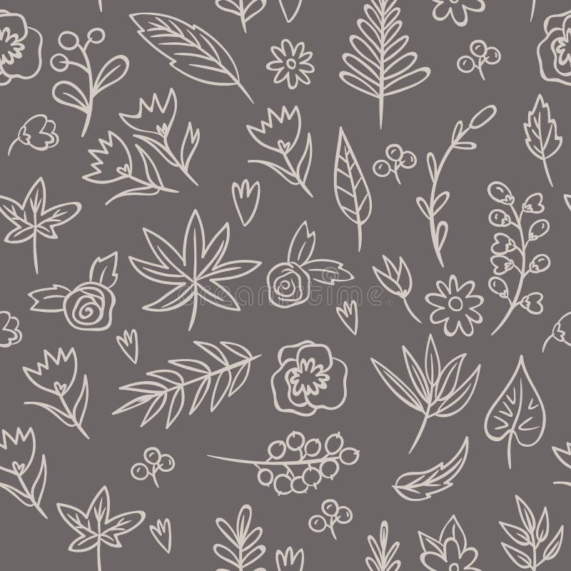 Floral Seamless Texture. Bright Background, Summer Theme Seamless ...