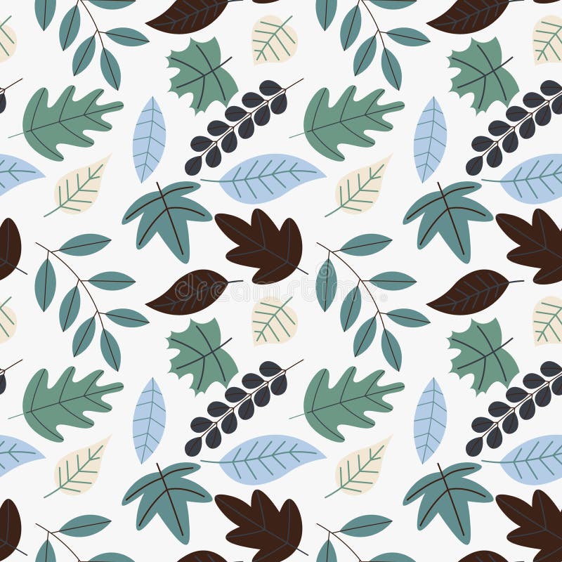 Floral Shape Seamless Pattern. Stock Vector - Illustration of flower ... Floral Shape Seamless Pattern. Stock Vector - Illustration of flower ...