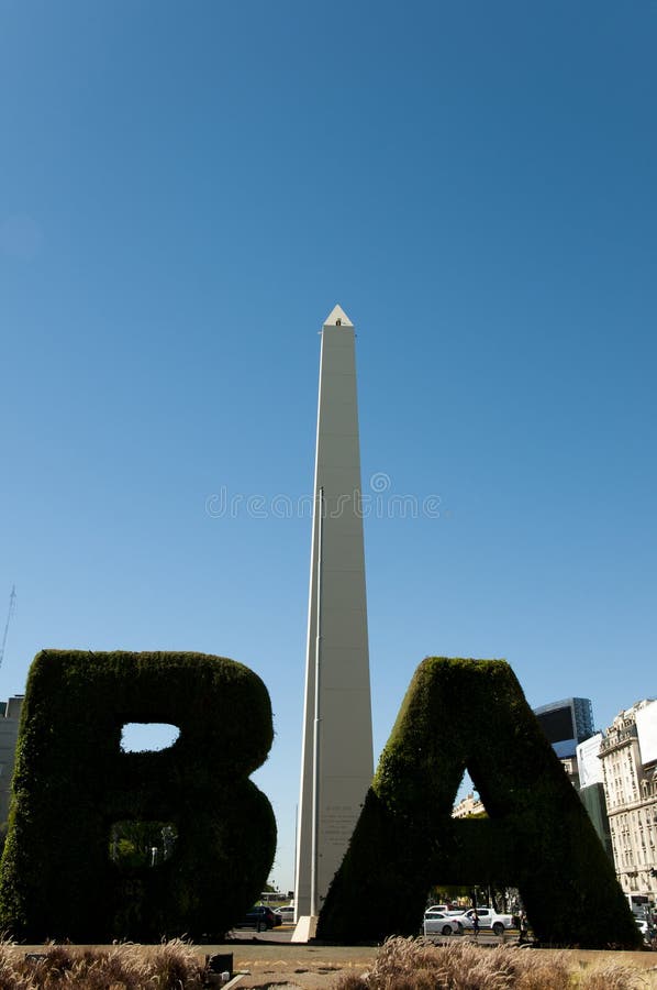 Statue in Buenos Aires, Argentina Stock Image - Image of south, capital ...