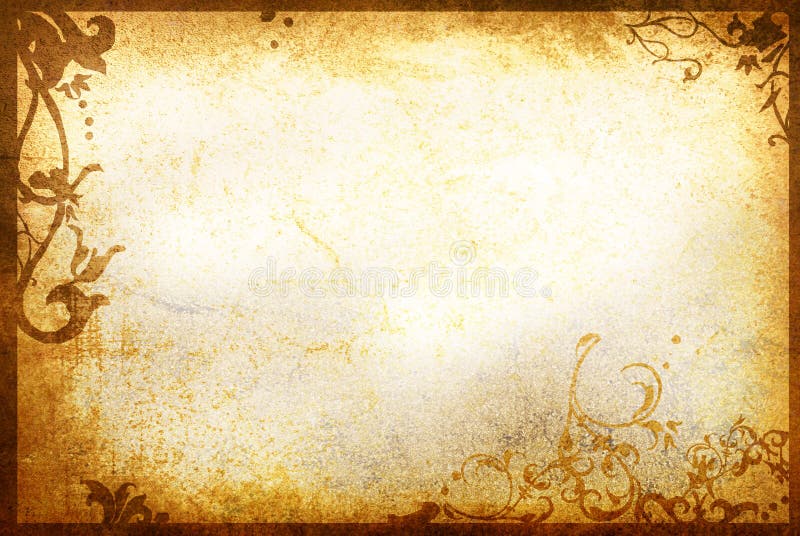 970+ Old paper floral frame Free Stock Photos - StockFreeImages