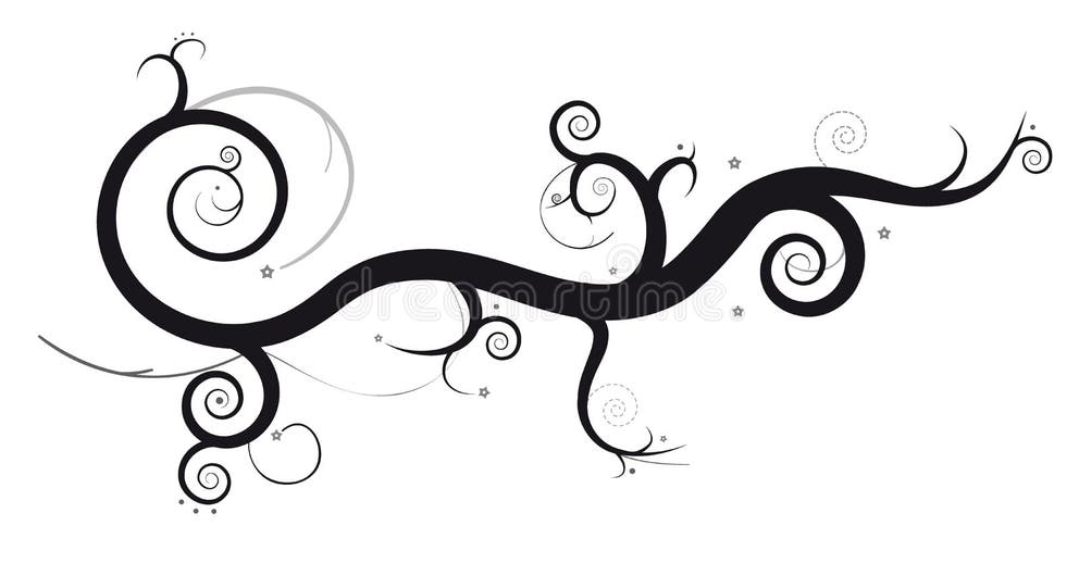 Stars Swirl Border Stock Illustrations – 2,450 Stars Swirl Border Stock ...