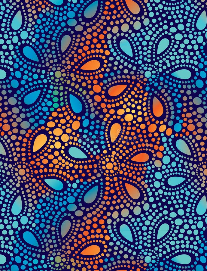 Floral swirl pattern stock vector. Illustration of repeat - 36575633