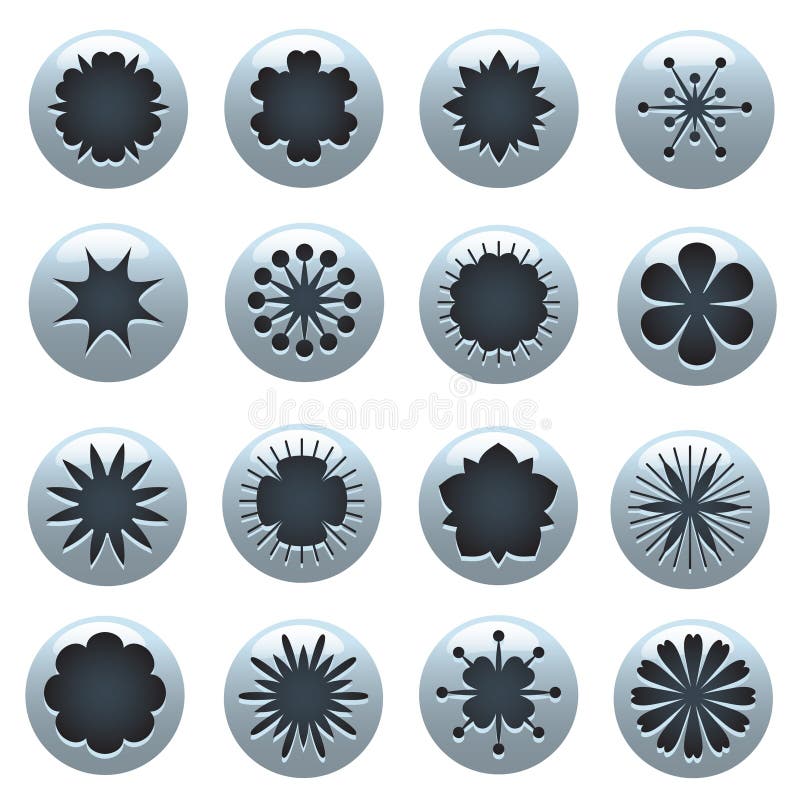 Floral symbols stock vector. Illustration of seasonal - 18238174