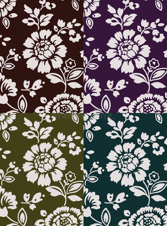 Floral Texture Set 1 Picture. Image: 3331867