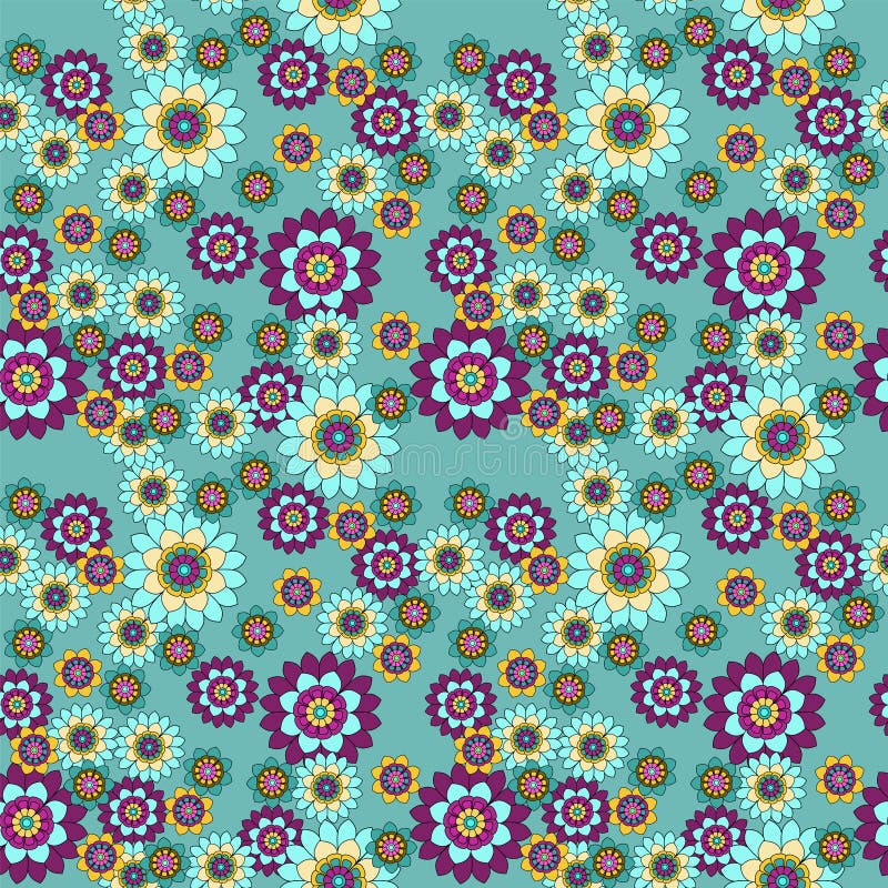 Floral theme stock vector. Illustration of file, blue - 99666670