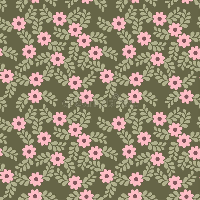 Floral theme stock vector. Illustration of pink, design - 99898178