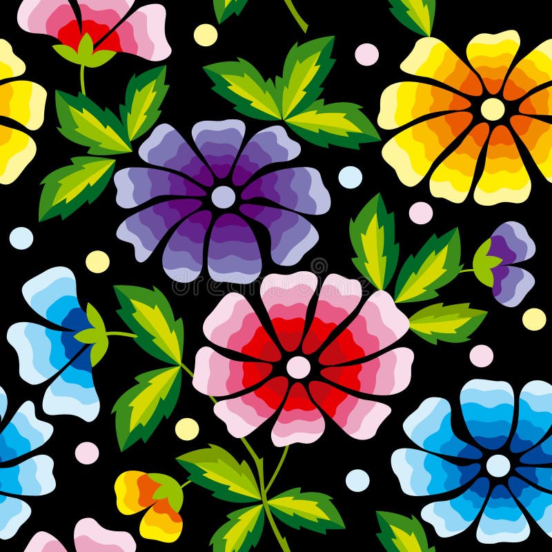 Floral vector background stock vector. Illustration of flower - 10411542