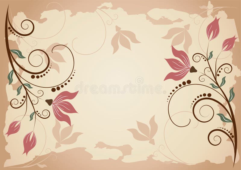 Vector floral border. Set stock vector. Illustration of element - 14676940 Vector floral border. Set stock vector. Illustration of element - 14676940