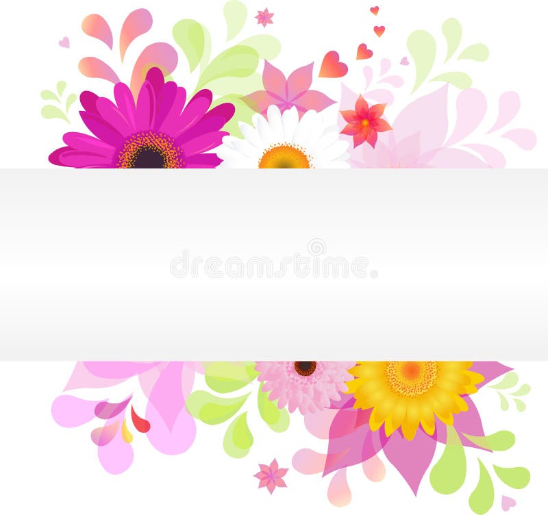 Floral Background. Vector stock vector. Illustration of florist - 18123711