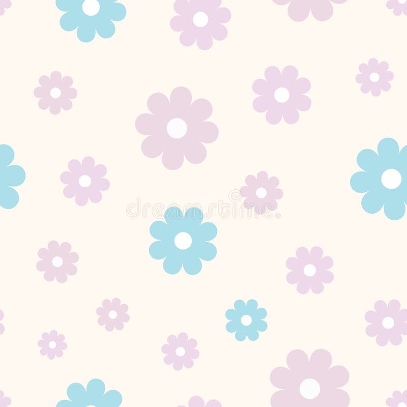 Floral Vector Pattern. Flower Seamless Repeat Pattern Background ...