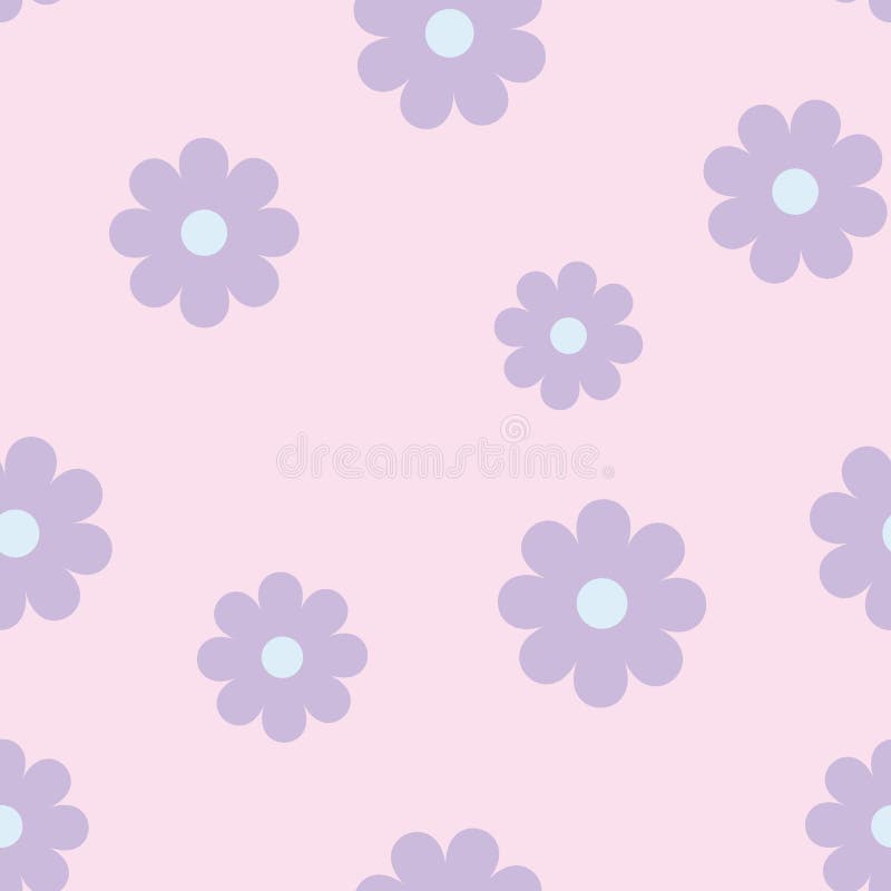 Floral Vector Pattern. Flower Seamless Repeat Pattern Background ...