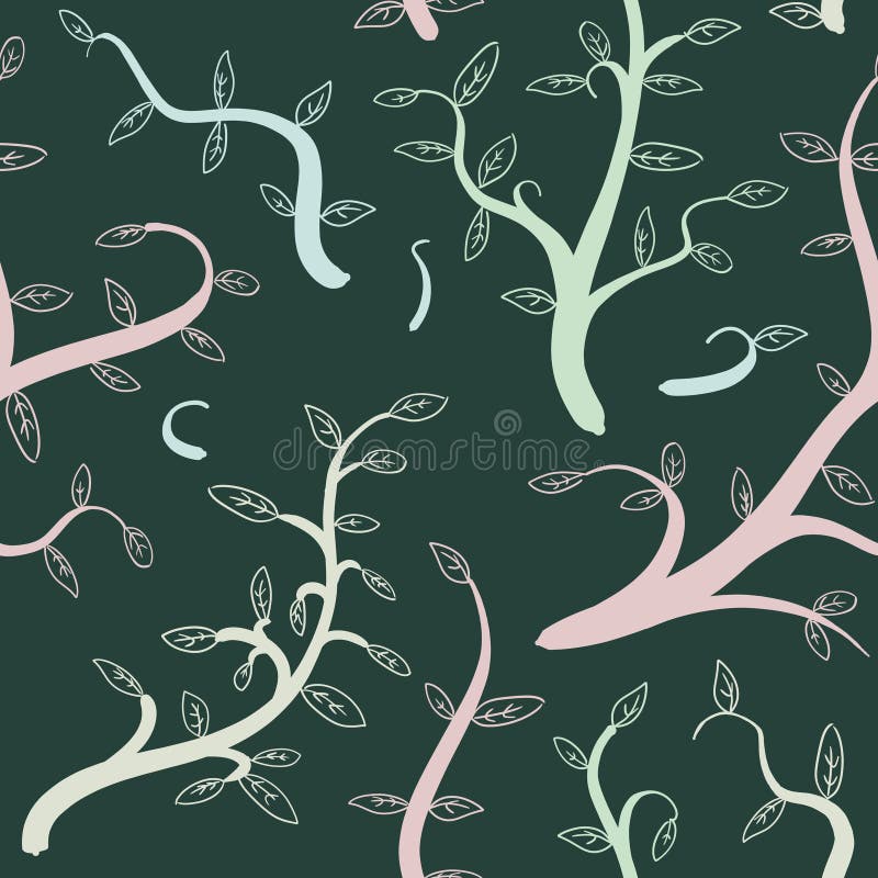 Plant texture stock vector. Illustration of natural - 119248899