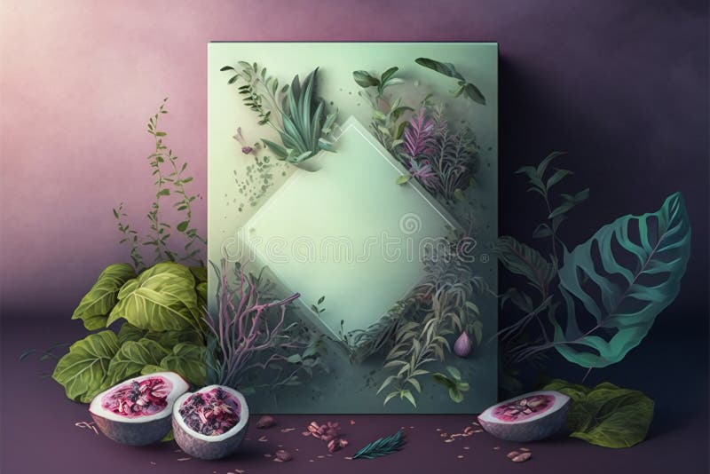 Floral Vegetables Mix Art stock illustration. Illustration of cabbage ...