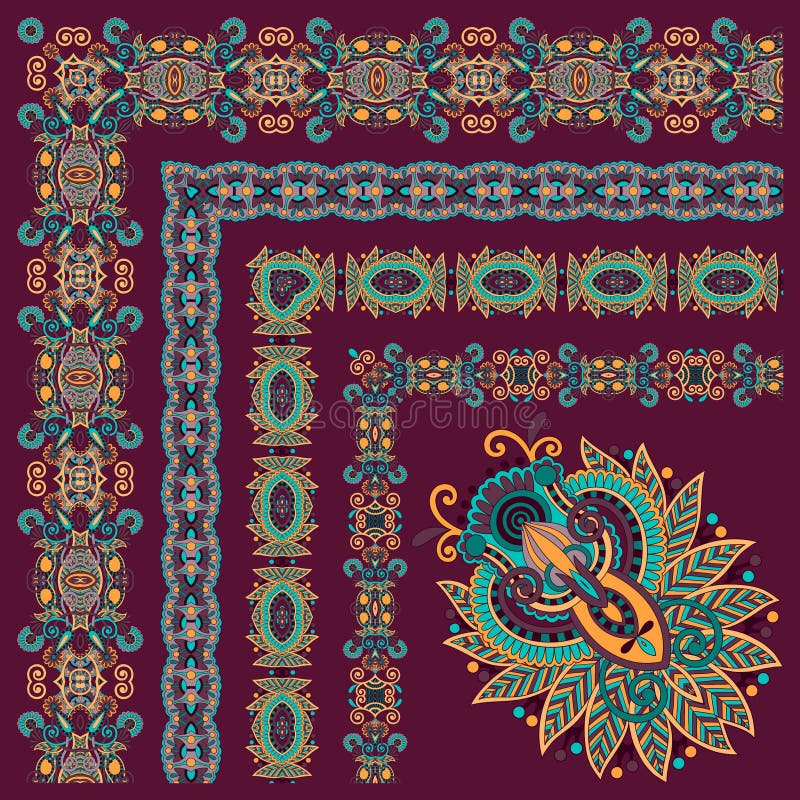 Floral Vintage Frame Design. All Components are Stock Vector ...