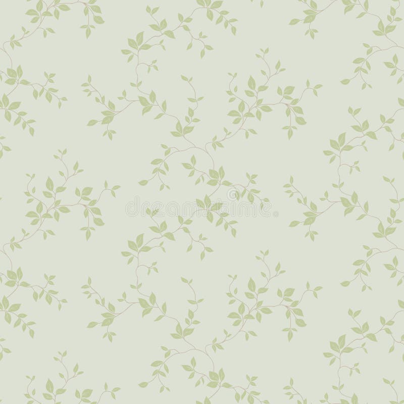 Floral Vintage Seamless Pattern Stock Vector - Illustration of cute ...