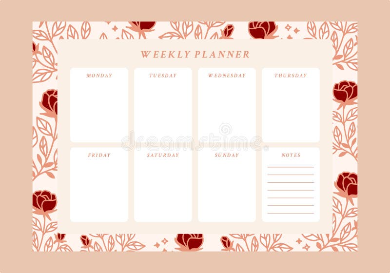 Routines Planner Stock Illustrations – 62 Routines Planner Stock ...