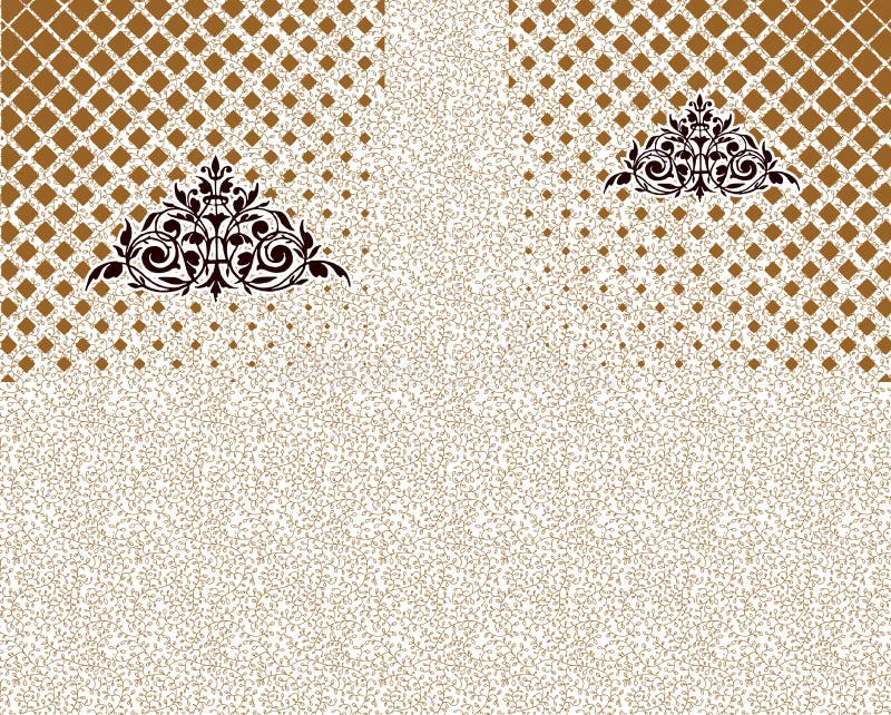 Florar Design Invitation . Grunge Texture.cover Template Stock ...