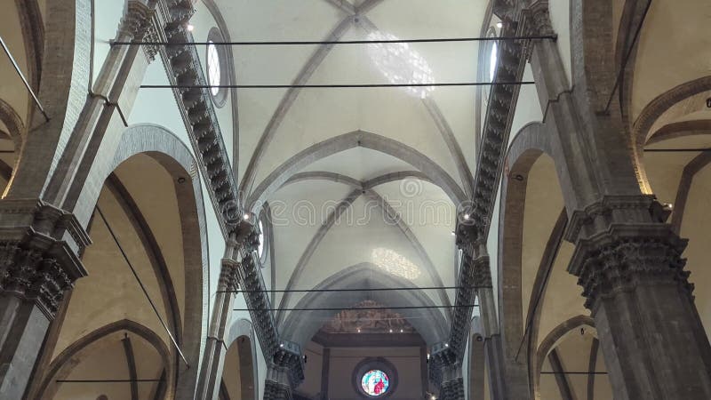 Florence Cathedral Interior Details. Stunning Architecture Fills the ...