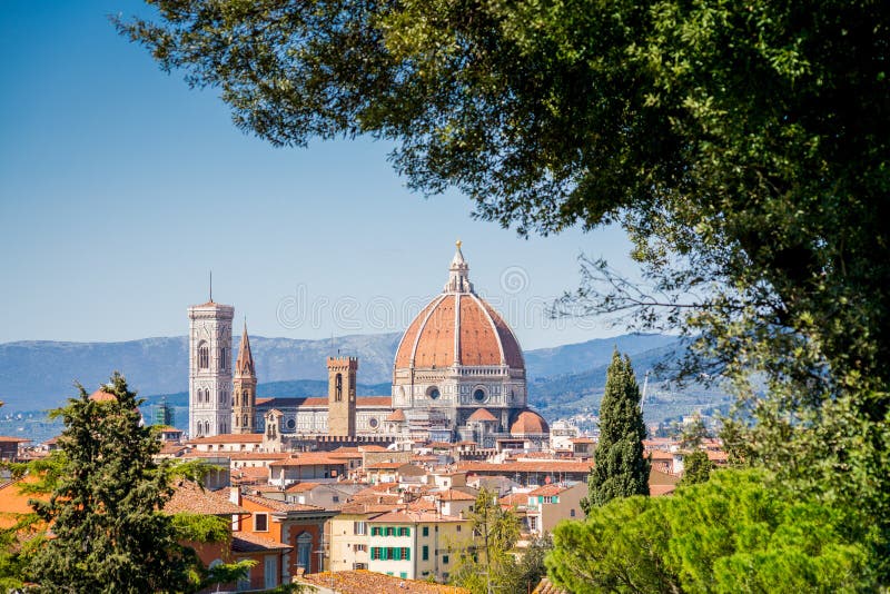 Florence Dome, Italy stock image. Image of fiore, skyline - 148408933