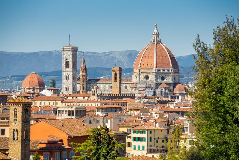 Florence Dome, Italy. Cityscape. Stock Image - Image of firenze ...
