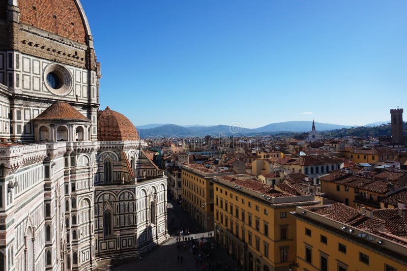 Florence Duomo and square stock image. Image of romantic - 62365937