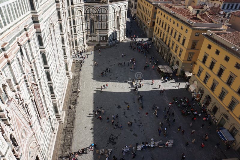 Florence Duomo and square editorial stock photo. Image of duomo - 62365968