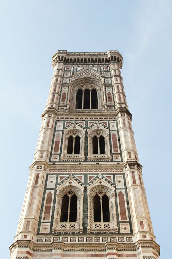 Florence Famous Giotto S Bell Tower Stock Image - Image of historic ...