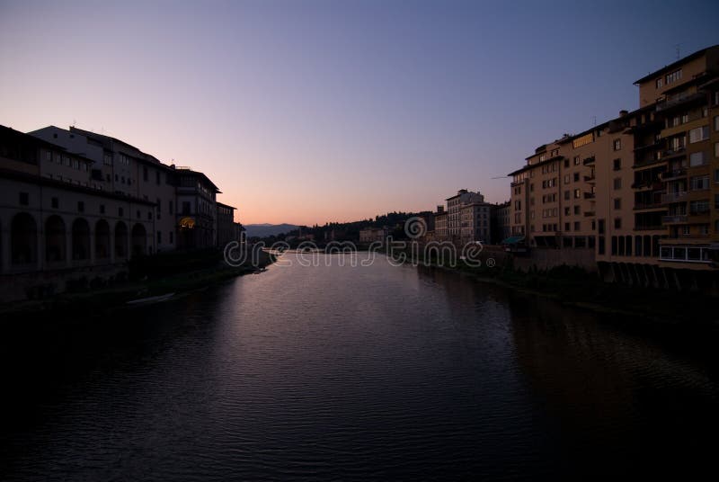 Florence in the morning stock image. Image of sunrise - 136975669