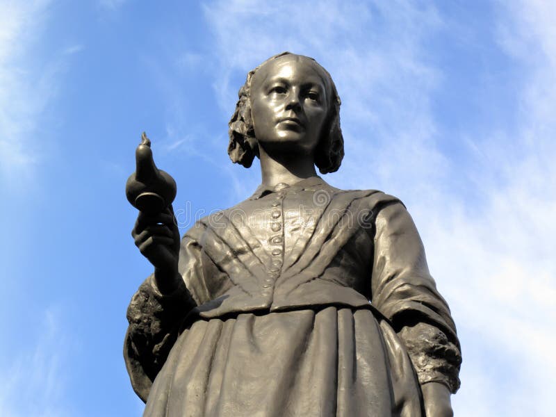 Florence Nightingale Statue Editorial Stock Image - Image of clothing ...