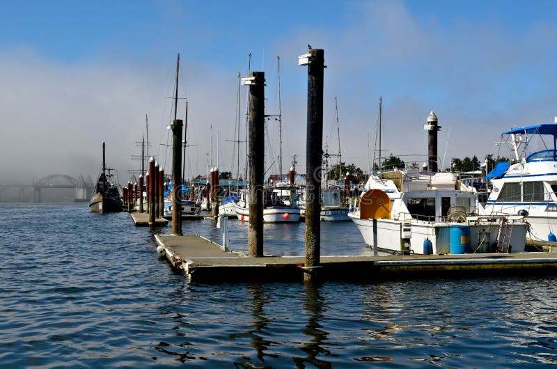 Florence Oregon Marina editorial stock photo. Image of travel - 134782468